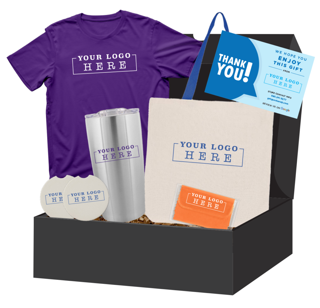 Get GOOD Swag – Custom swag mailed to your customers.